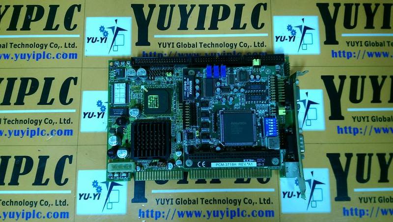 ADVANTECH PCA-6751 REV.B1 CPU CARD W/ PCM-3718H REV.A1 - 裕益科技自動化設備可程式編碼器PLC分散式控制系統DCS